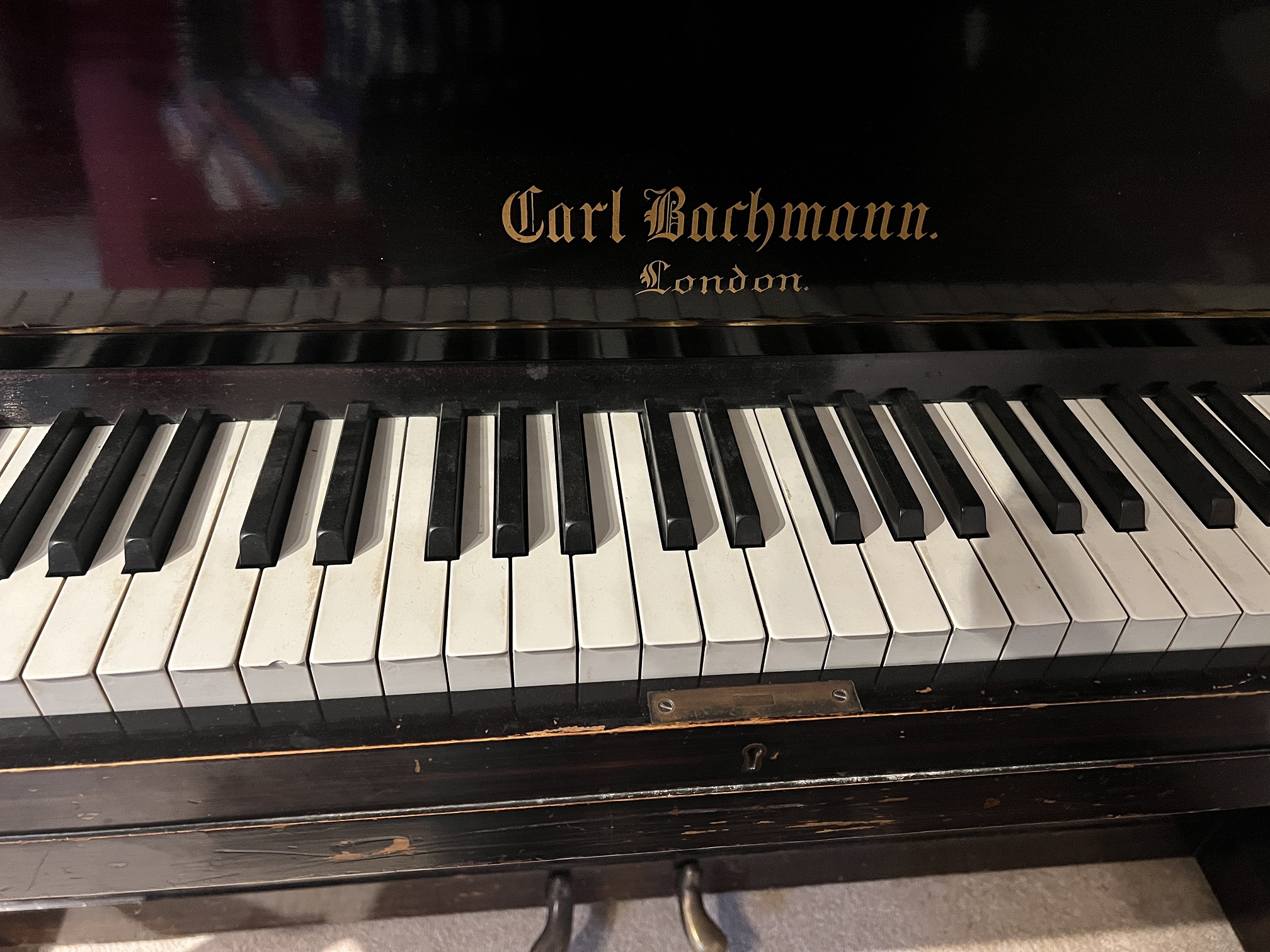 Free Piano in South Oxfordshire, Oxfordshire: Carl Bachmann