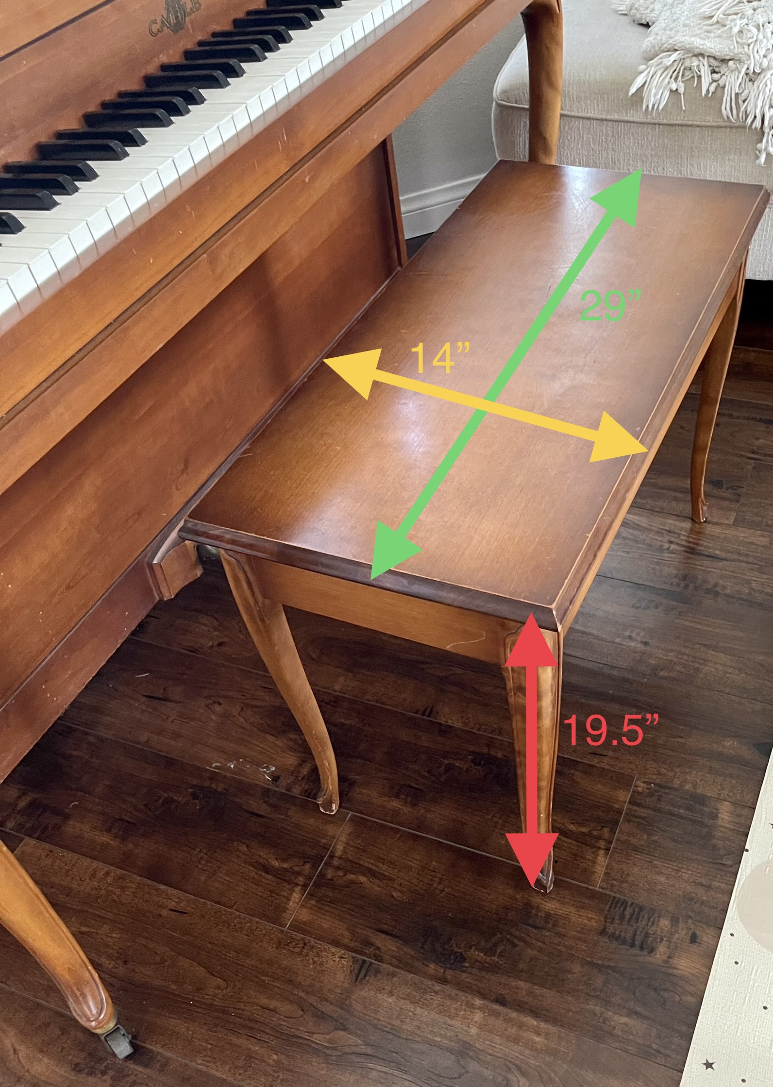 Free Piano in Los Angeles, California: Conover-Cable upright piano