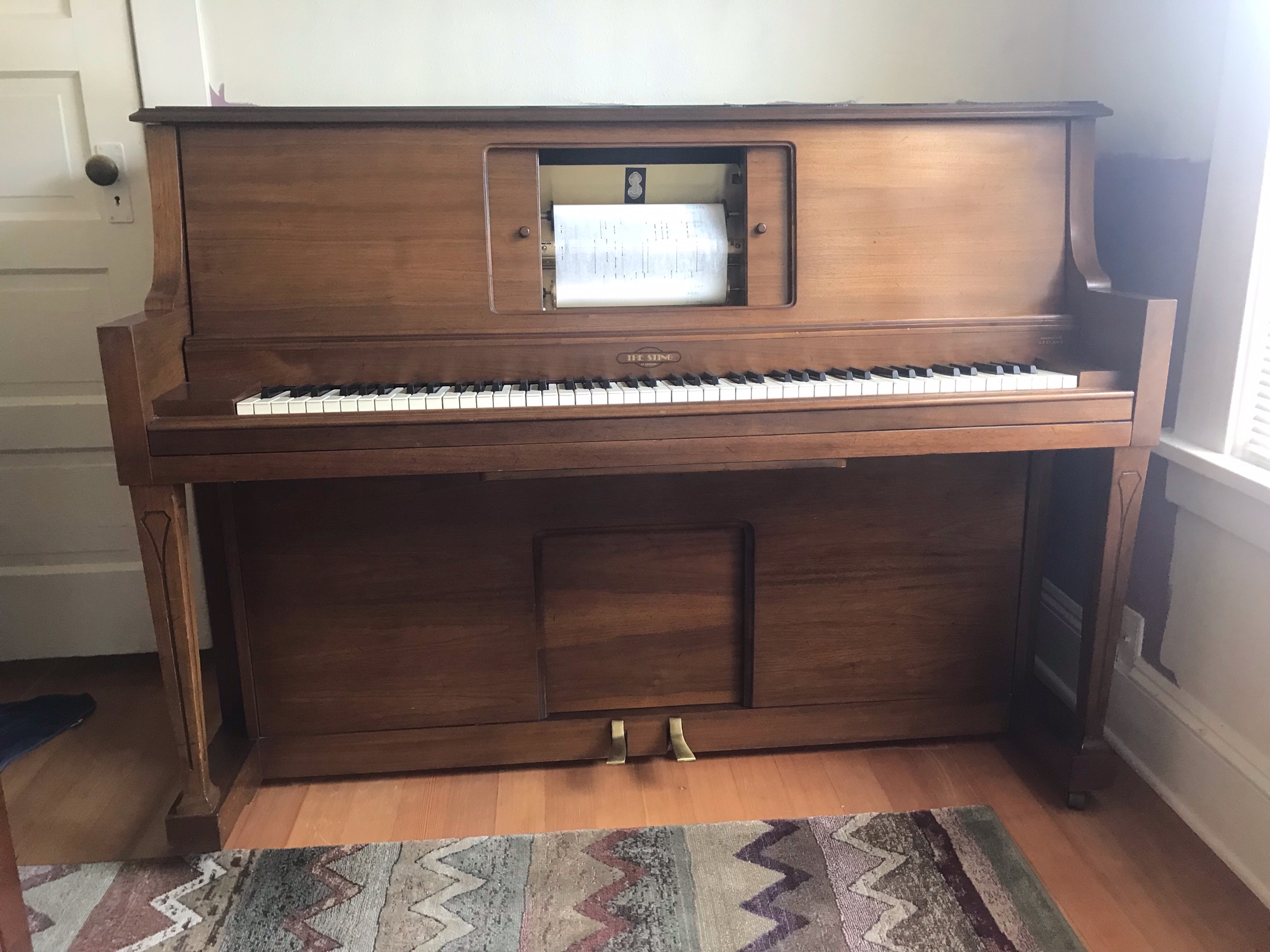Free Piano in Portland, Oregon: The Sting. By Aeolin
