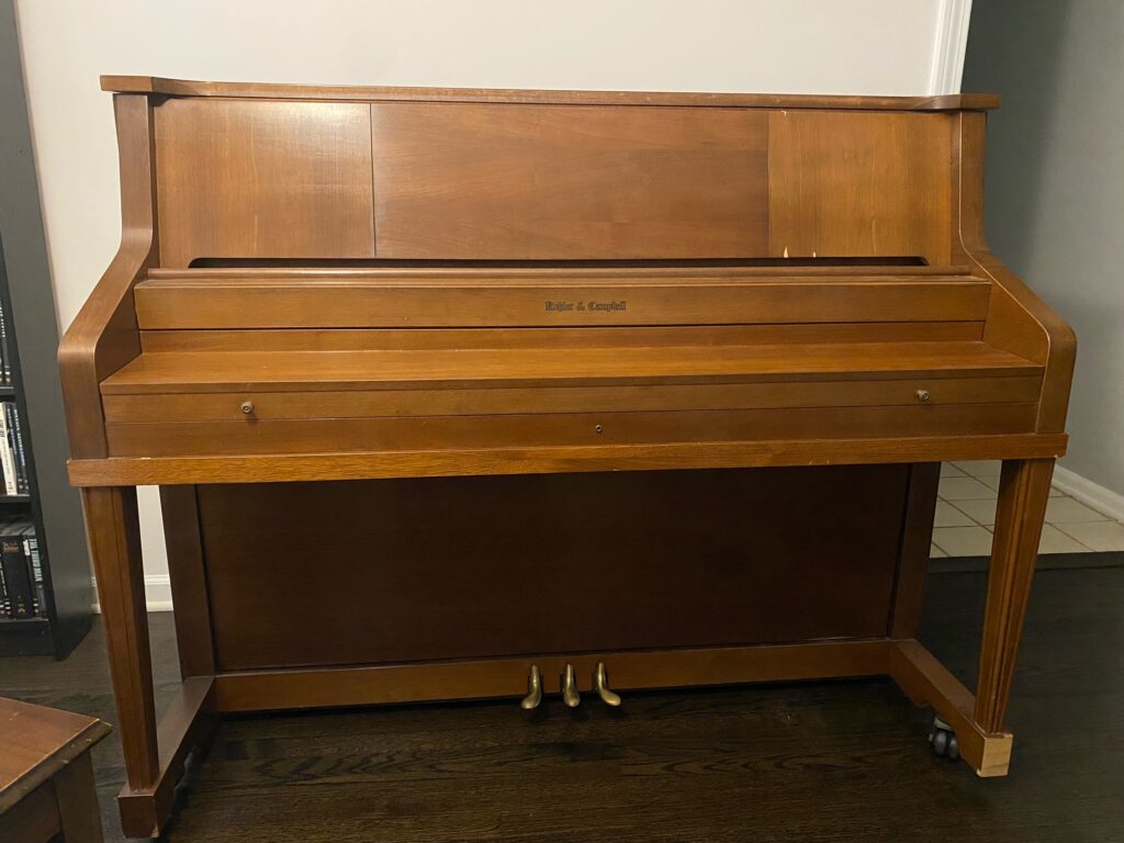 Free Piano in trumbull, Connecticut: Kohler and Campbell studio piano