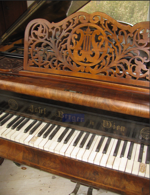 Free Piano in Salisbury, Connecticut: 1882 JOSEF BERGER VIENNESE GRAND