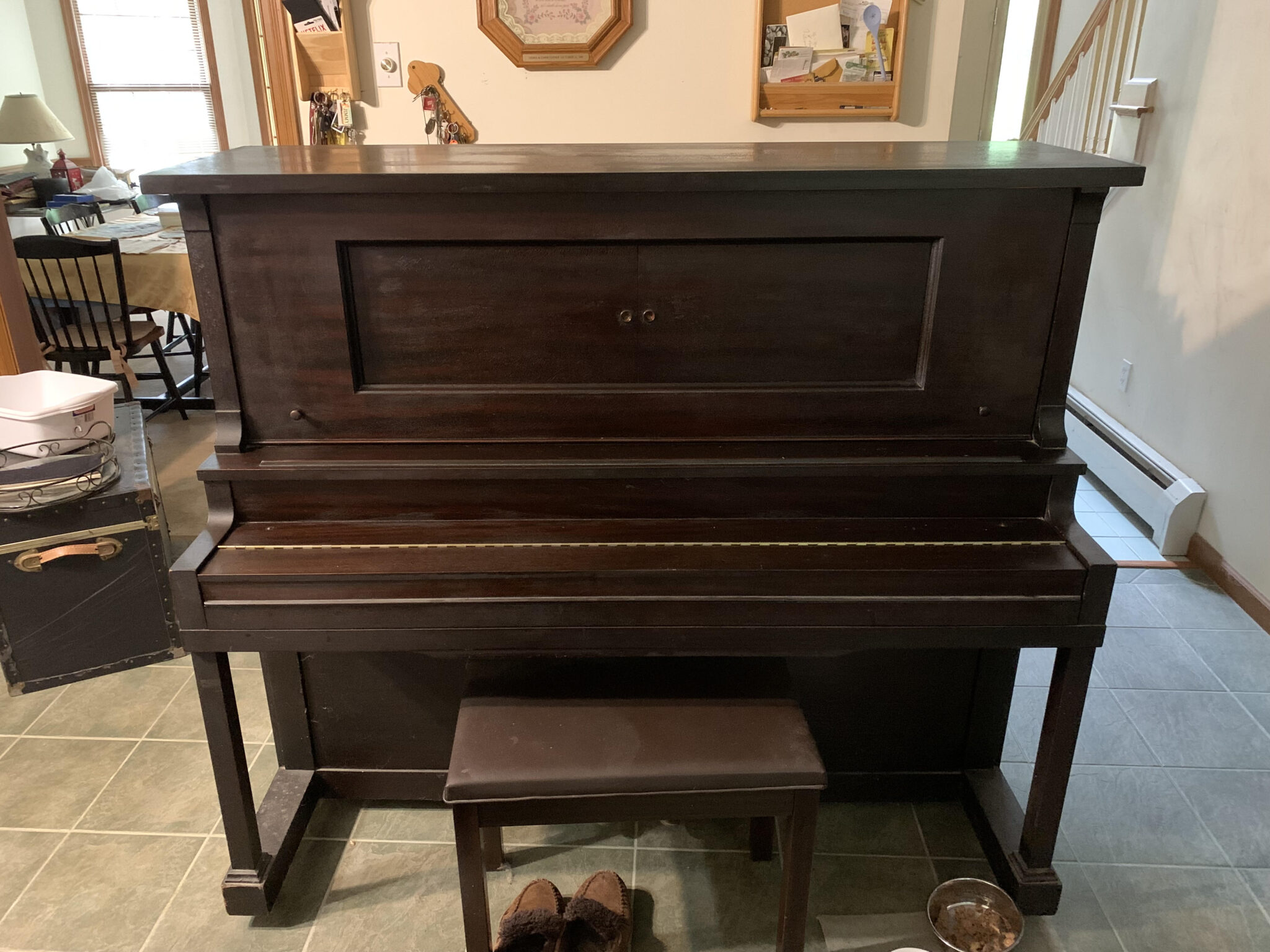 Free Piano in Hopedale, Massachusetts: Gulbransen Upright Player Piano