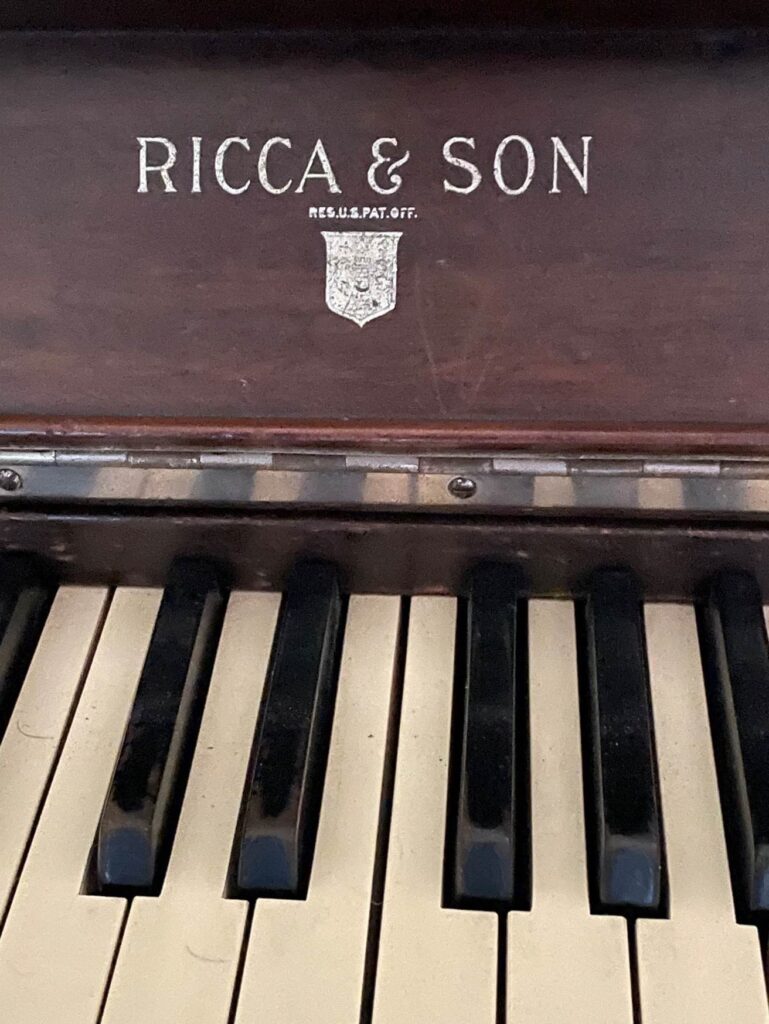 Free Piano in Hemet, California: Ricca & Son 72 key small upright piano